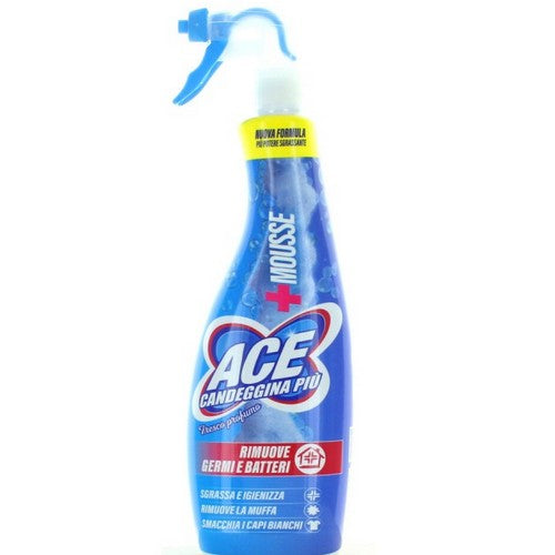 Ace Candeggina Più Mousse Spray Fresco Profumo ml700 – Magastore.it